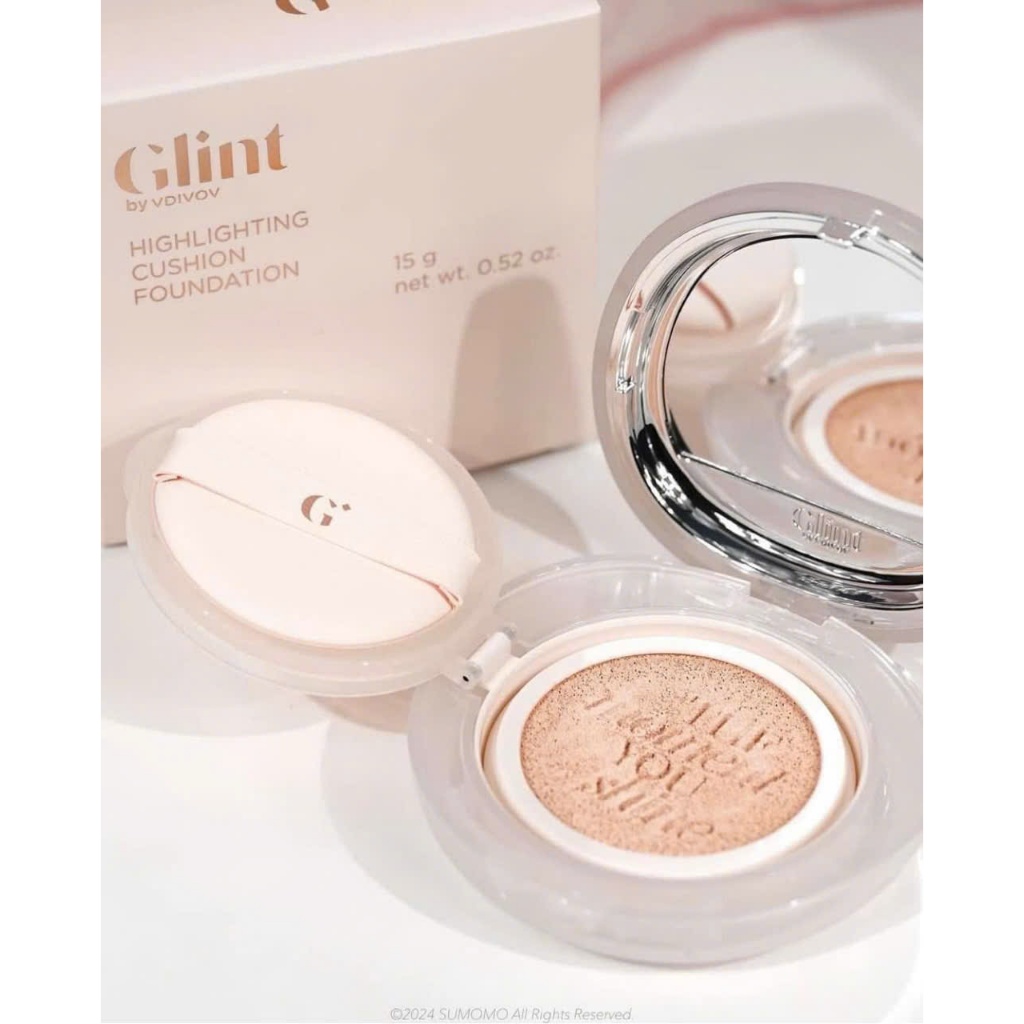 Cushion Glint Highlighting Cushion Foundation – Phấn Nước Tạo Hiệu Ứng Highlight, Che Phủ Mịn ...