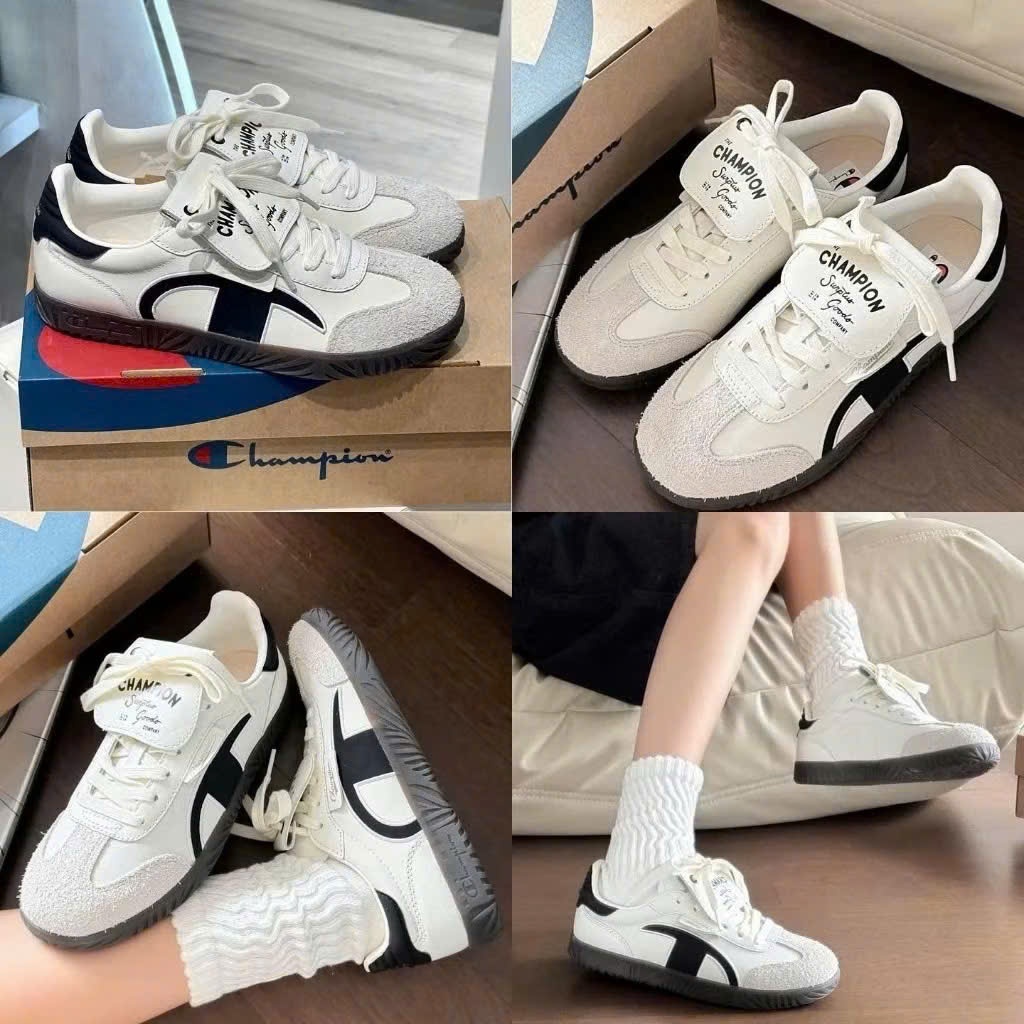 Giày thể thao Champion Essentials Champ T-Trainer ' Cream/Black 'i,Hàng ...