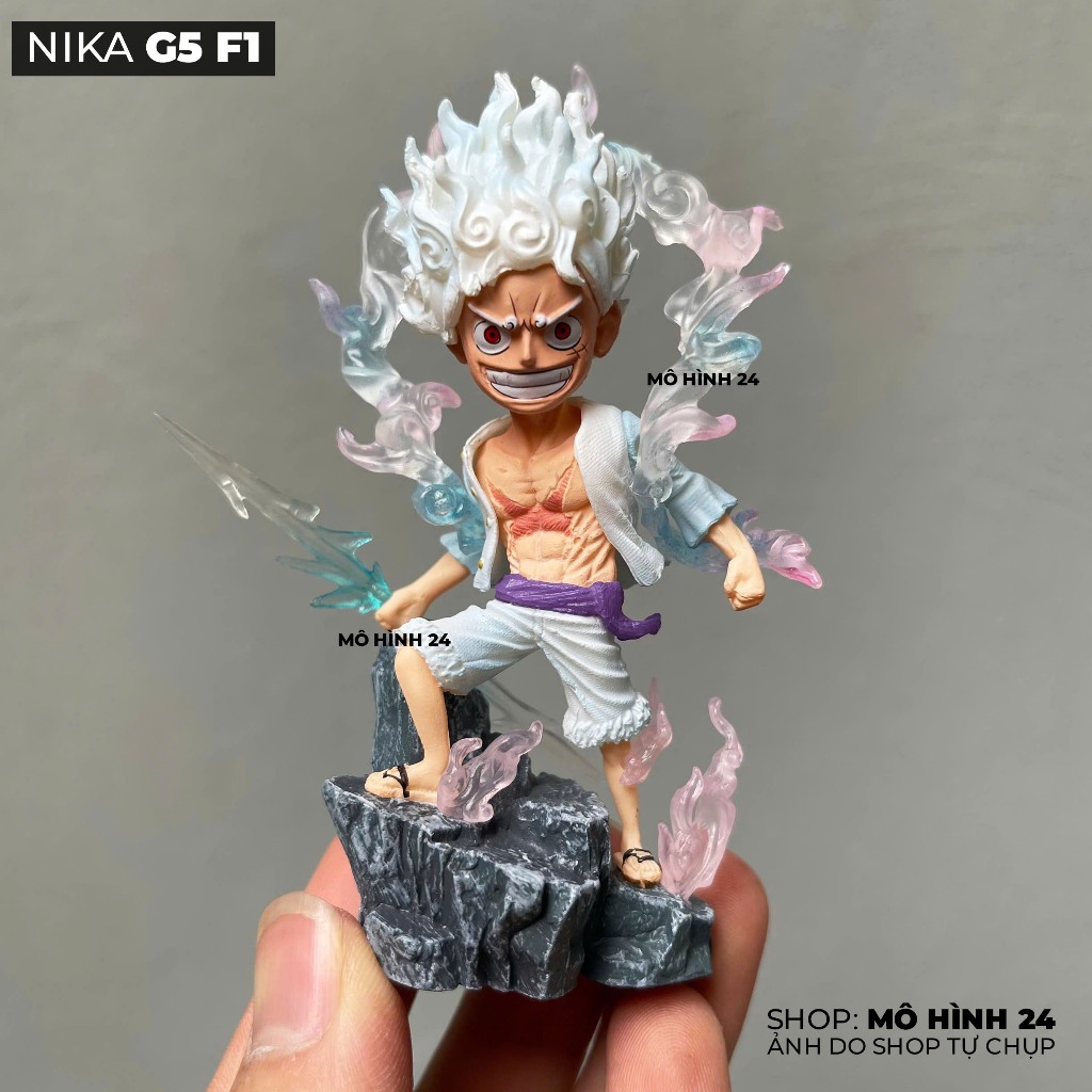 [HÀNG CAO CẤP] Mô hình đồ chơi nhân vật Luffy Nika G5 F1 sơn sắc nét ...