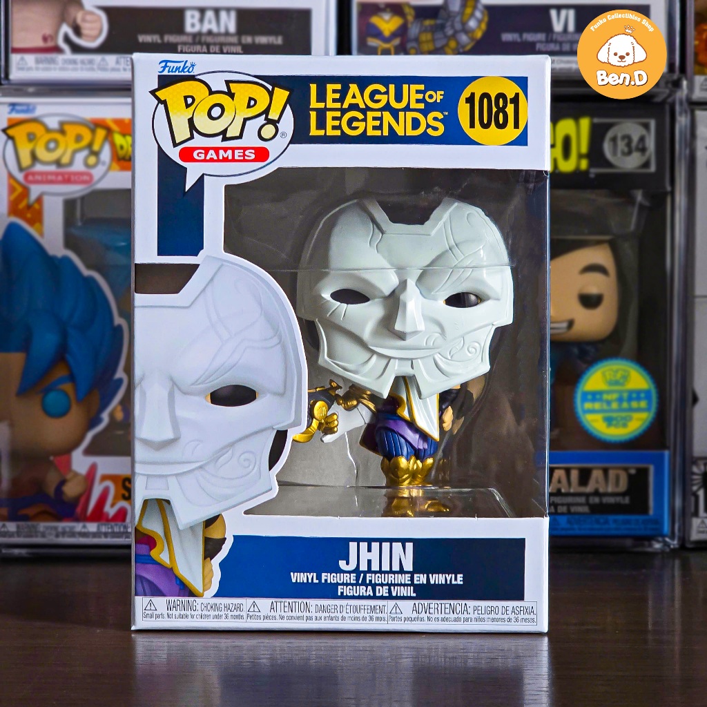Mô hình Funko POP! Games: League of Legends - Jhin #1081 | Shopee Việt Nam