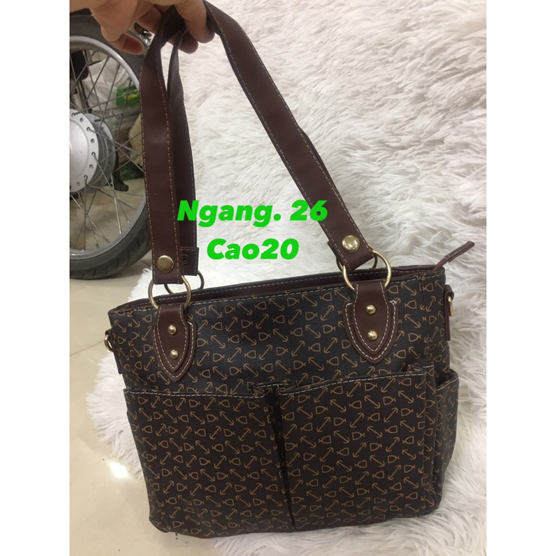 túi si hịu y hình da cavass moi97% | Shopee Việt Nam