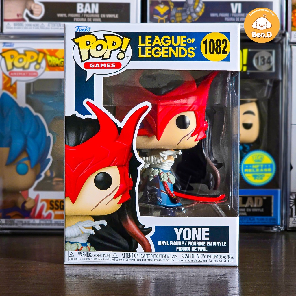 Mô hình Funko POP! Games: League of Legends - Yone #1082 | Shopee Việt Nam