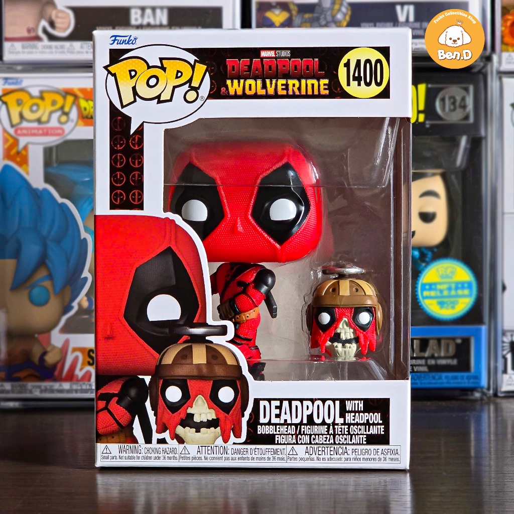Mô hình Funko POP! Marvel: Deadpool & Wolverine - Deadpool with ...