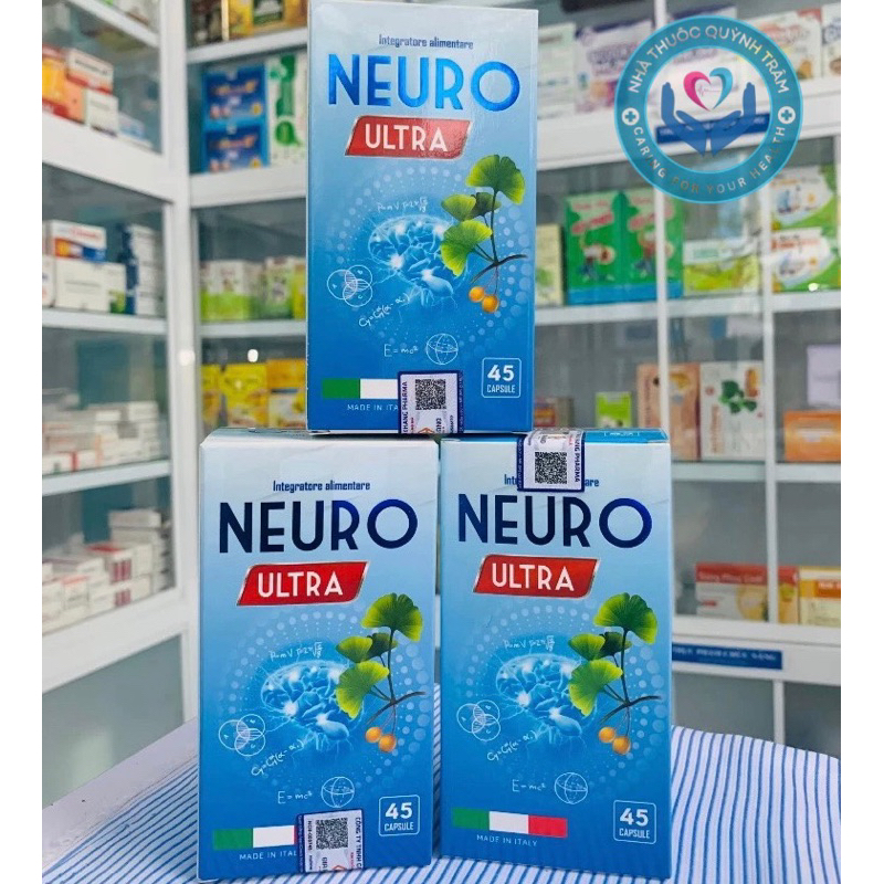 Viên uống NEURO ULTRA (45V/H)_Hỗ trợ suy giảm trí trí nhớ, kém tập ...