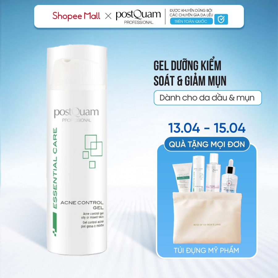 Gel dưỡng Postquam giảm mụn Acne Control Gel - PostQuam 50ml | Shopee ...