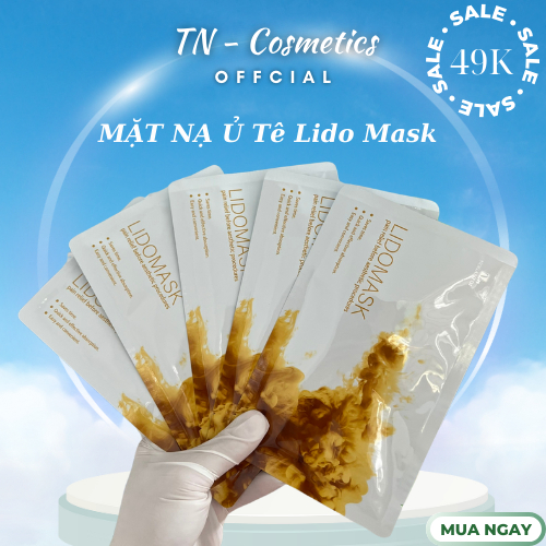 1 miếng Mặt nạ ủ te Lido Mask te sâu, te lâu ko lo bị cháy, nhanh, gọn ...