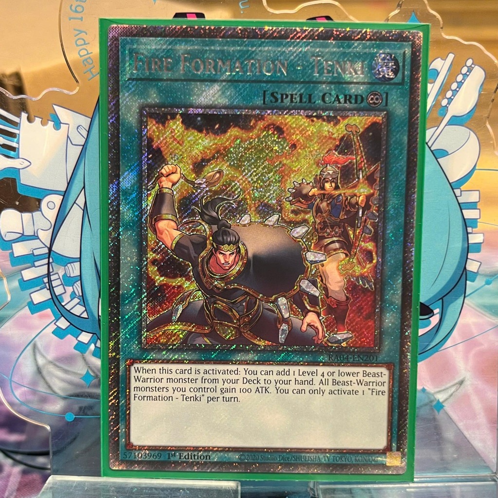 [ Bài Yugioh Chính Hãng ] Fire Formation - Tenki - RA04-EN201 ...