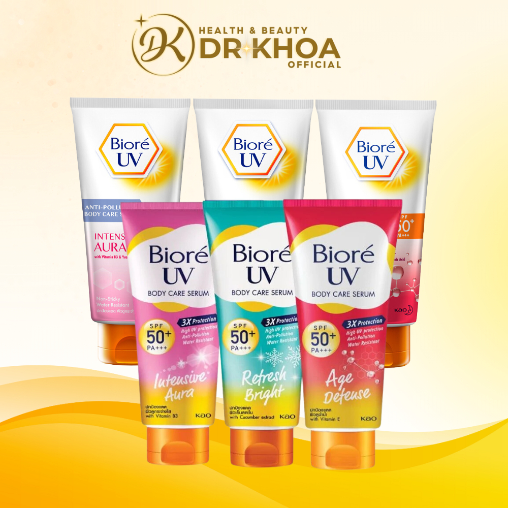 Serum Chống Nắng Cơ Thể Body Biore SPF50, PA+++ Kem chống nắng Biore UV ...