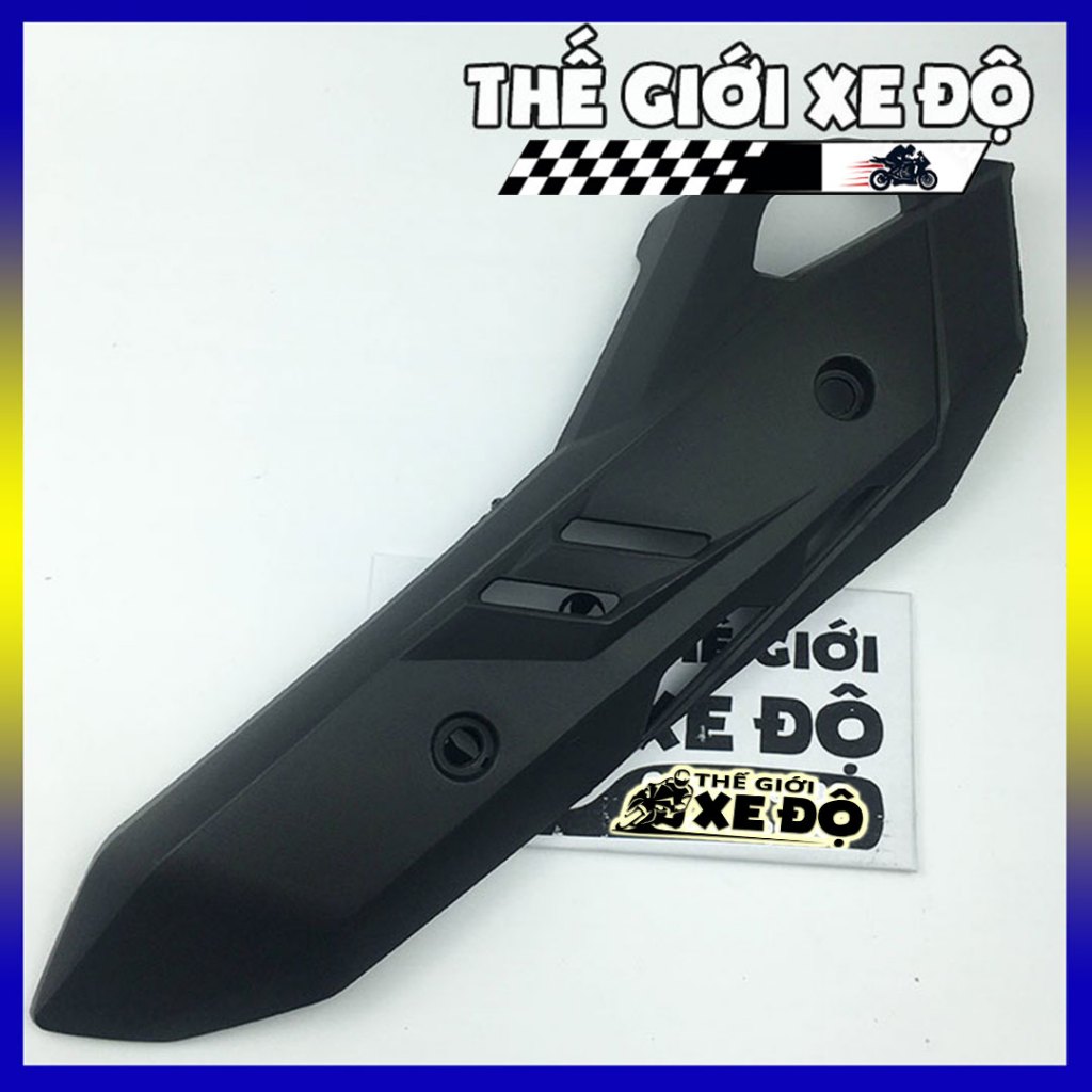 Ốp pô AB 150 125 cc nhựa đen thay ốp che pô zin dòng xe Air Blade 2020 ...