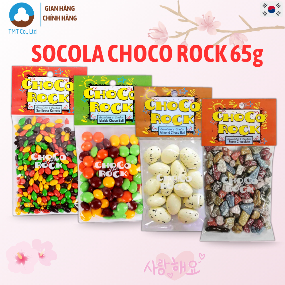 Kẹo socola CHOCO ROCK gói 65g, nhập khẩu Hàn Quốc | Shopee Việt Nam