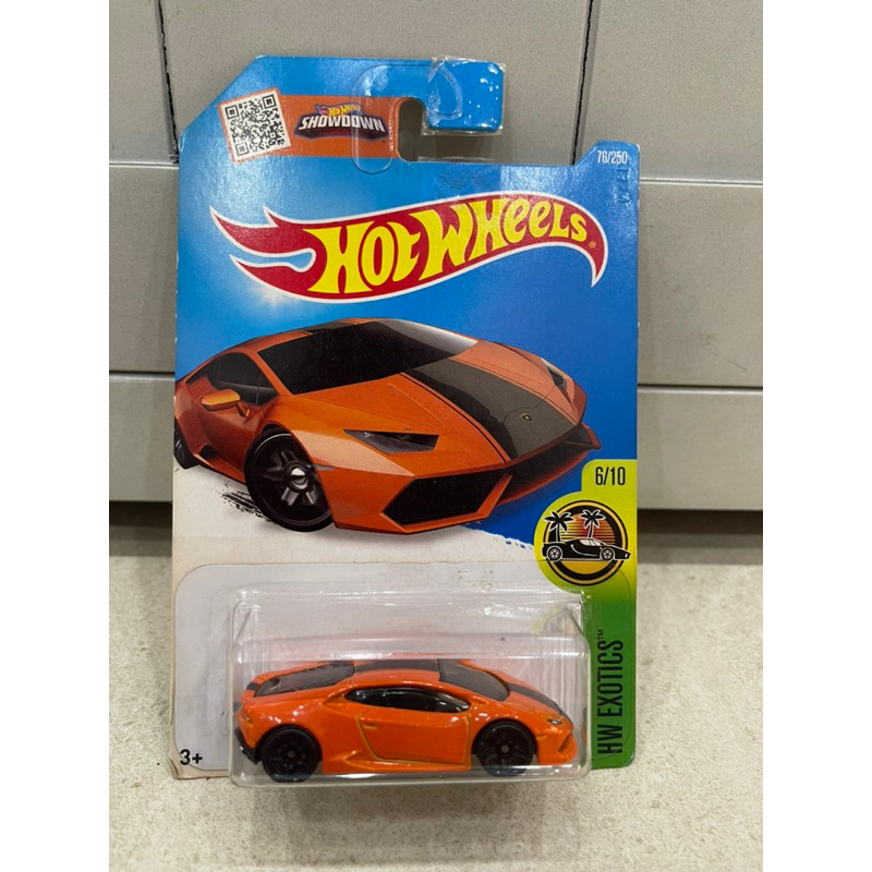 Xe mô hình đồ chơi cơ bản Hotwheels 1:64 - Lamborghini Huracan LP610-4 ...