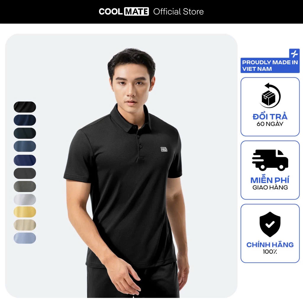 Áo Polo thể thao nam ProMax S1 Logo Coolmate, Áo polo Dragon Karants ...