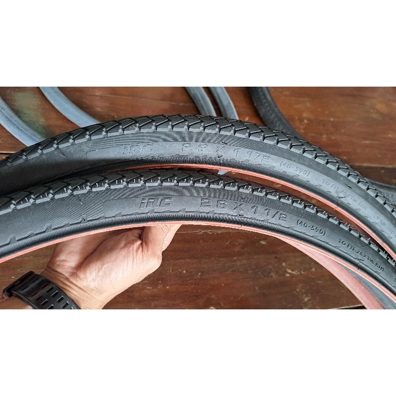 1 cặp lốp xe đạp nhật bãi đẹp IRC JAPAN 26x13/8(660) kèm săm zin ...