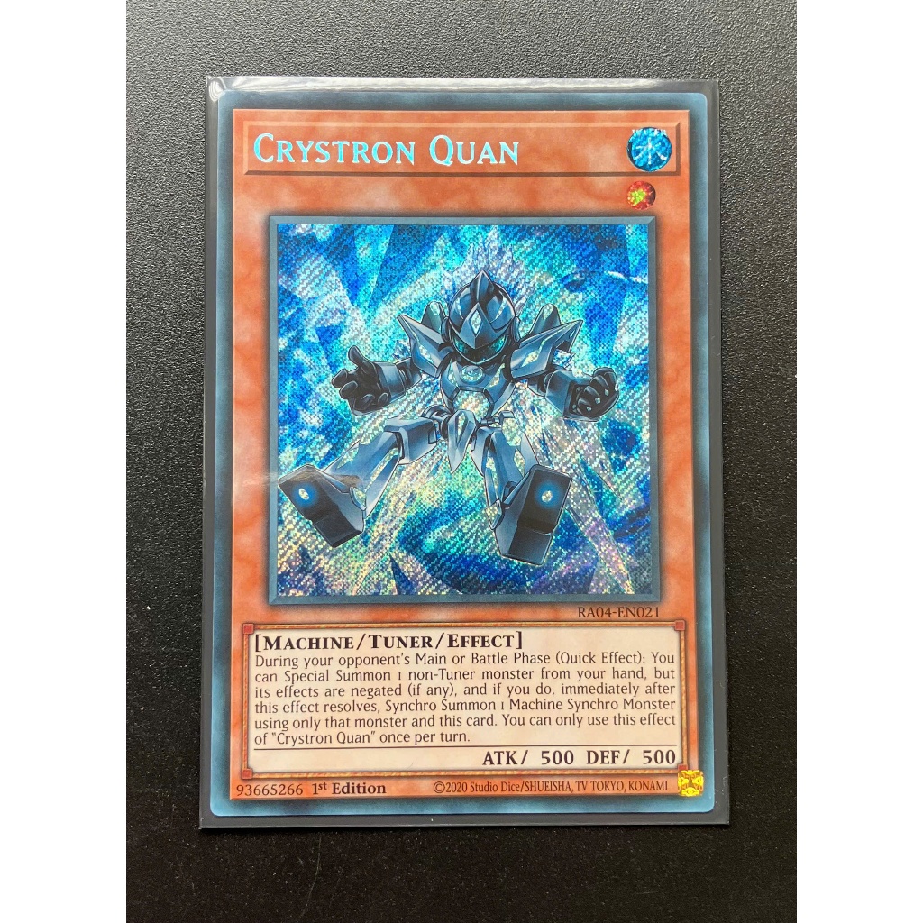 YMS - [Thẻ bài Yugioh] - [TCG-UK] - RA04-EN021 - Crystron Quan | Shopee ...