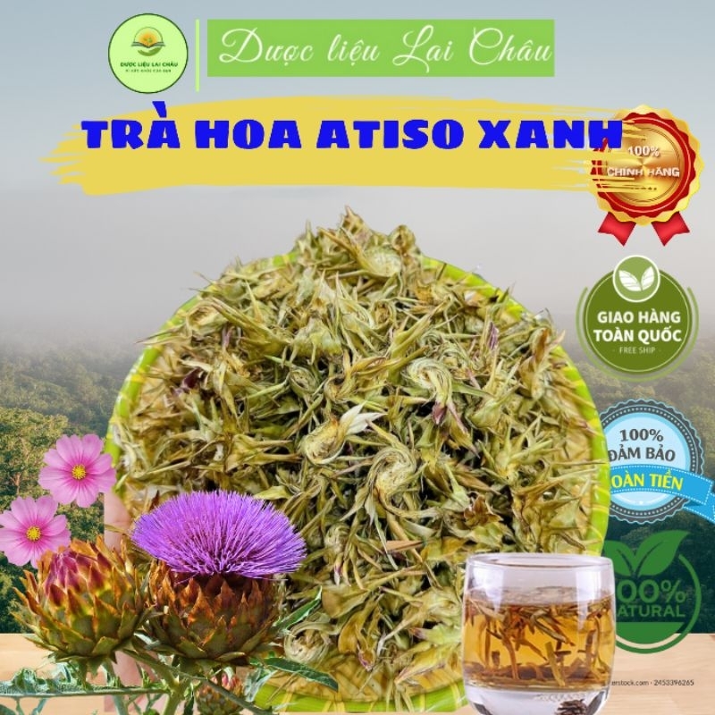 Hoa Atiso xanh Sa Pa sấy khô loại 1 thượng hạng, bông actiso Đà Lạt ...