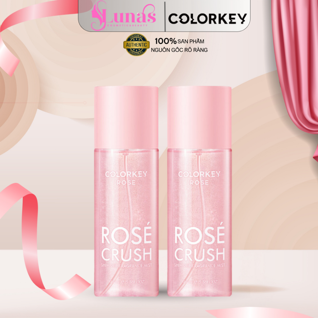 Xịt Thơm Toàn Thân Body Mist Colorkey Rosé Crush Hương Thơm Ngọt Ngào ...
