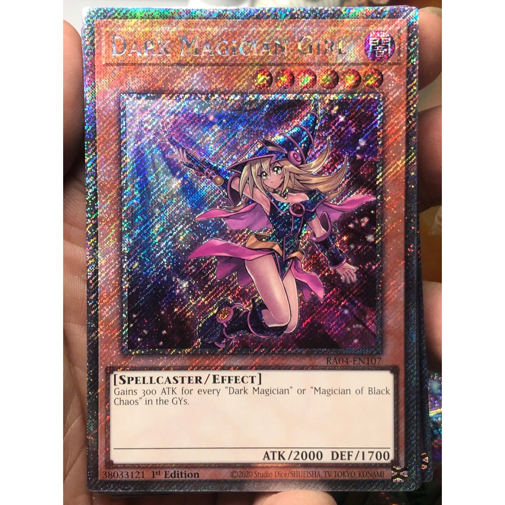 [KW2 Yugioh] [EN-UK] [Waifu] Thẻ bài Dark Magician Girl (7th Art) - RA04-EN107 - Platinum Secret ...