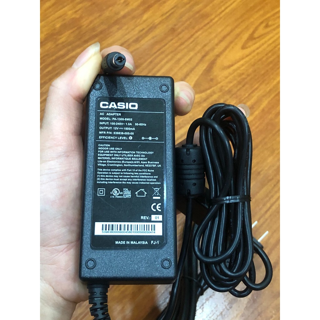 dây nguồn casio Px-500 PX-500L PX-555 PX-555R PX-575 PX-575R PX-575CS ...