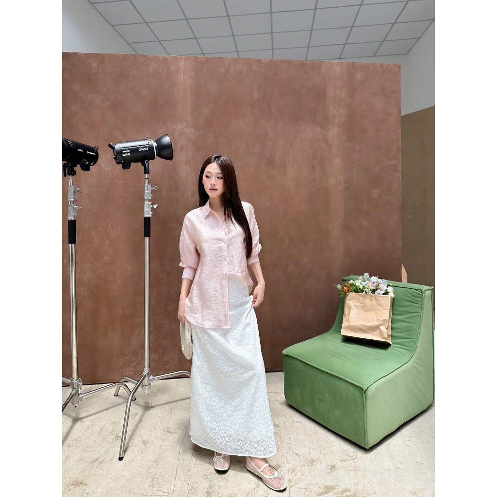KIDO - Chân váy ren dáng dài GIGI LONG SKIRT | Shopee Việt Nam
