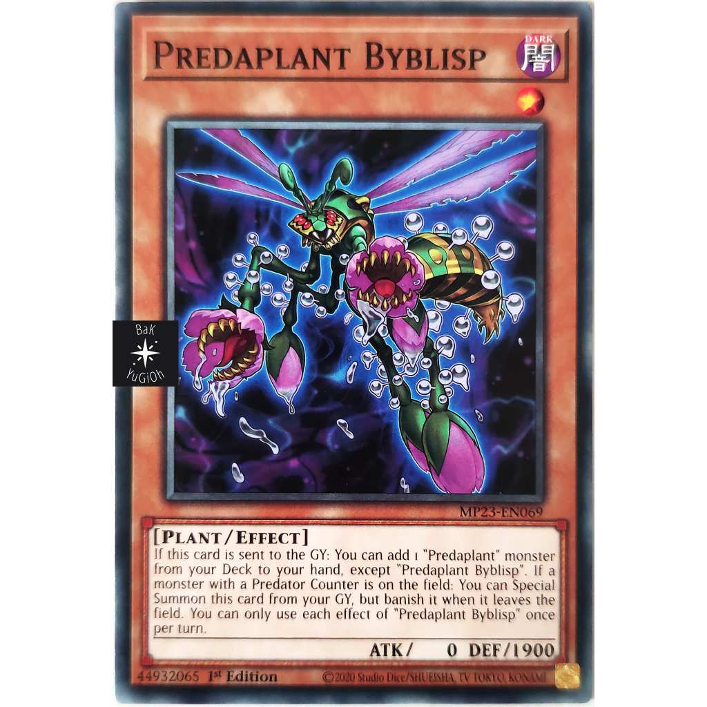 [BaK Yu-Gi-Oh!] [Thẻ Bài Chính Hãng] Predaplant Byblisp |EN| Common | Shopee Việt Nam