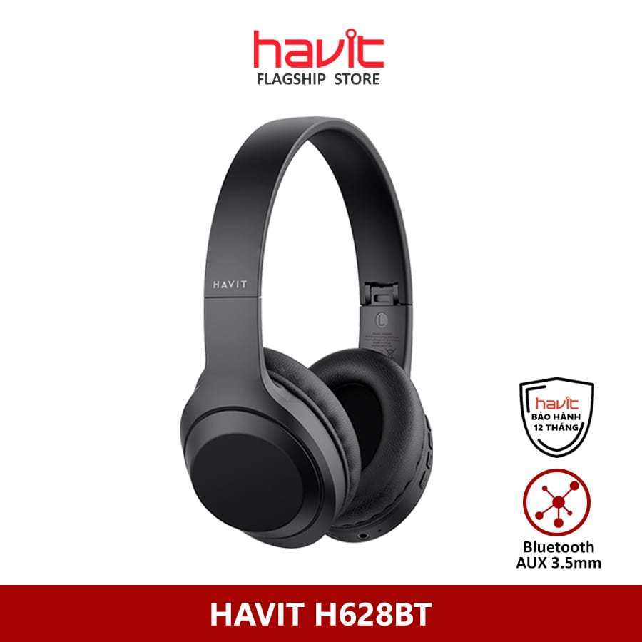 Tai nghe Bluetooth Headphone Havit H628BT Micro Tích Hợp Bluetooth 5.3 ...