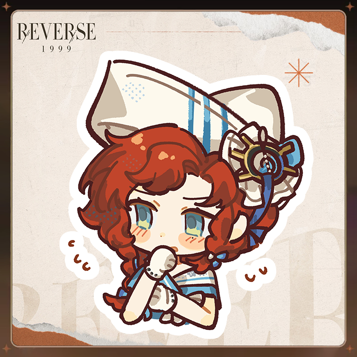 [Reverse 1999] Sticker Chibi Barcarola, Fatutu, Regulus và Vertin ...
