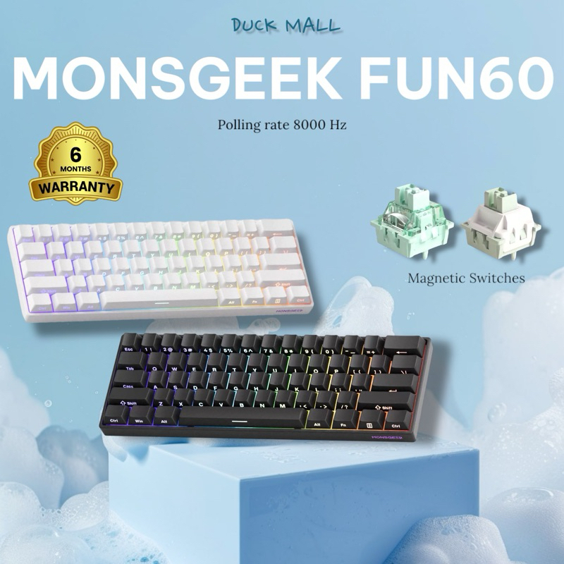 [BẢO HÀNH 6 THÁNG] Bàn phím cơ Rappid Trigger Monsgeek Fun60 | Shopee ...