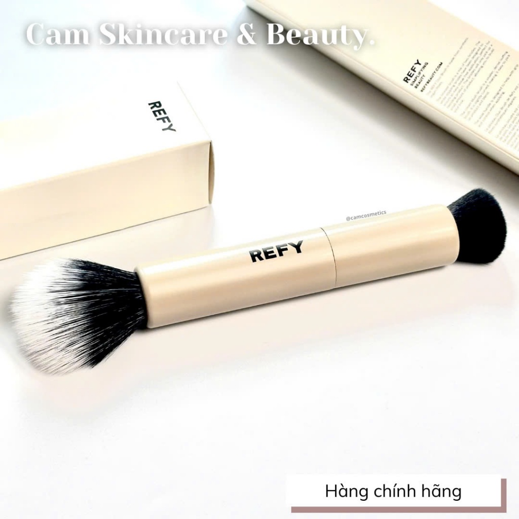 (Hàng USA) Cọ Hai Đầu REFY Duo Face Brush & Dual Ended Complexion Brush ...
