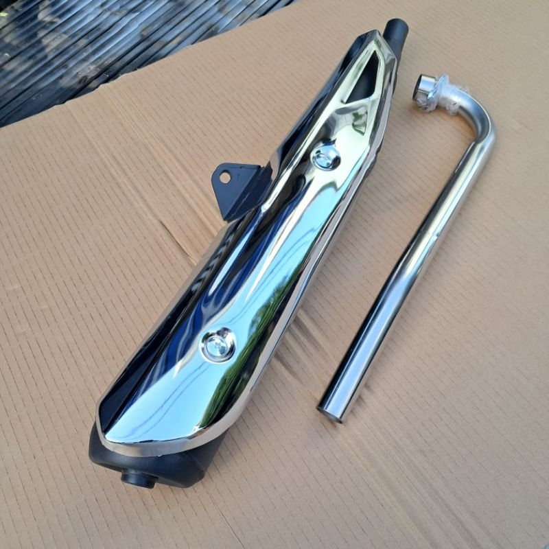 Pô WAVE A110 (Gia Công) TIẾNG ZIN ÊM kèm cổ Inox 27 cho các dòng Wave ...