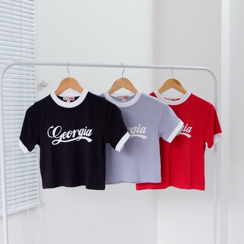[ CHÍNH HÃNG ] Crop Top Spao "Georgia" - Crop Top Hàn Quốc | Shopee ...