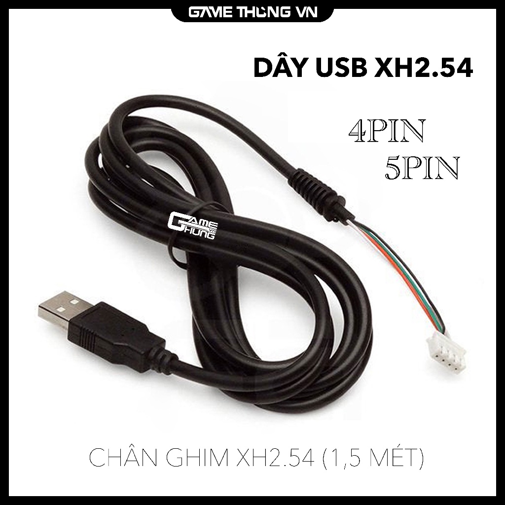 Dây USB Type A (Chân cắm xh2.54mm - 4Pin - 1.5Met) | Shopee Việt Nam