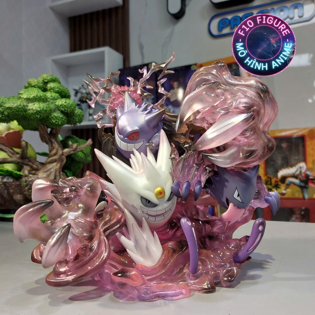 Mô Hình Pokemon Fantasy House Gengar Evolution siêu ngầu cao 40 cm ...