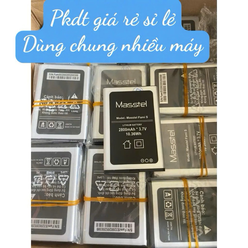Pin Masstel Fami S/ Fami 12/ Fami 5/ Fami 220/ Fami P25 (kt:43mm X 66mm ...