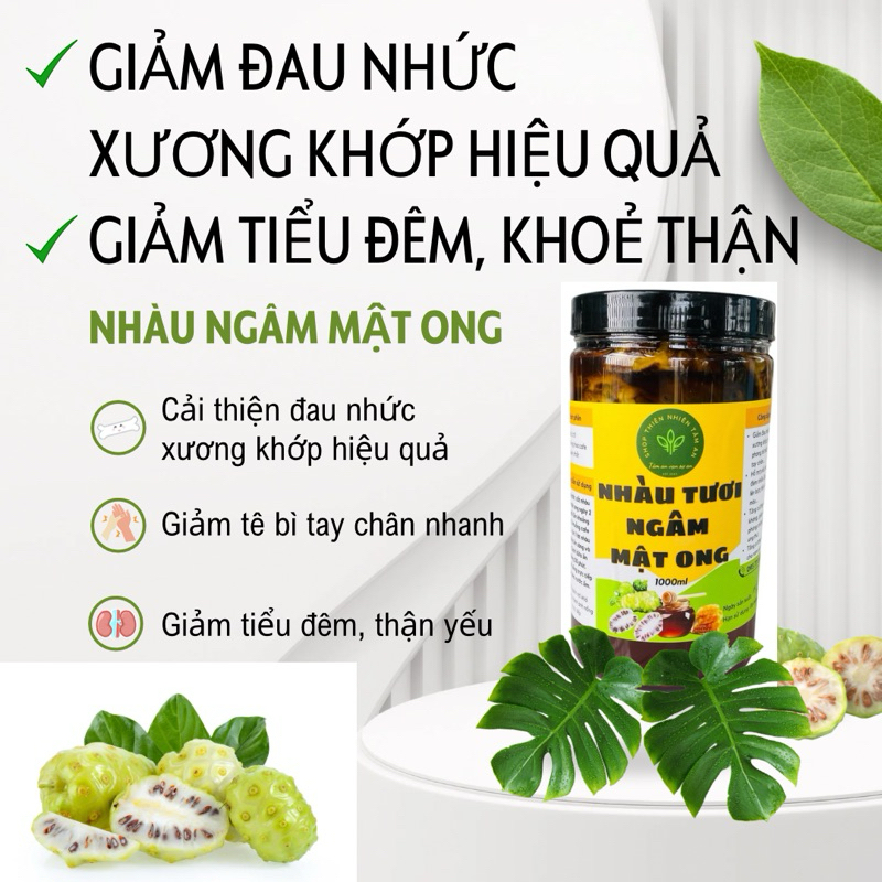 1L trái nhàu ngâm mật ong. nhàu tươi ngâm mật ong. quả nhàu tươi ngâm ...