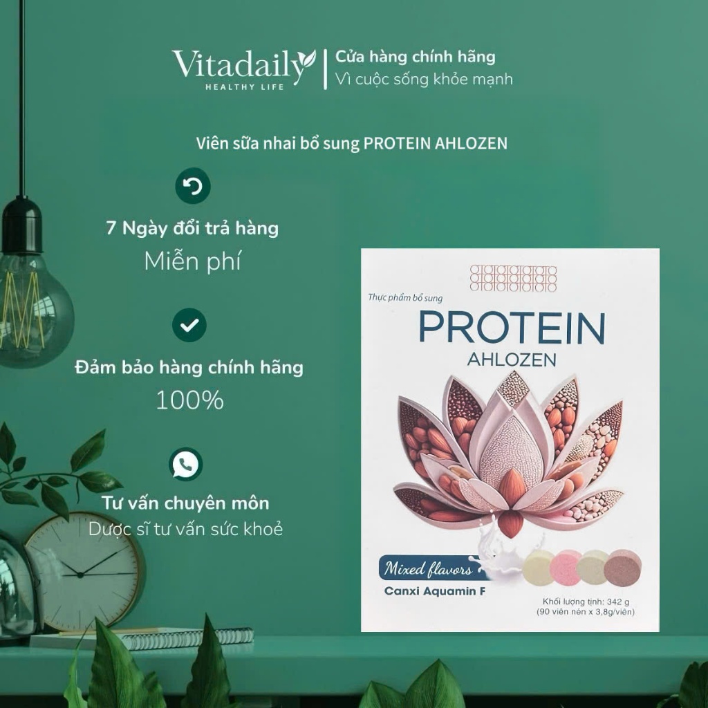 Viên nhai sữa bổ sung Protein,hỗ trợ tăng cơ,tăng miễn dịch Protein ...