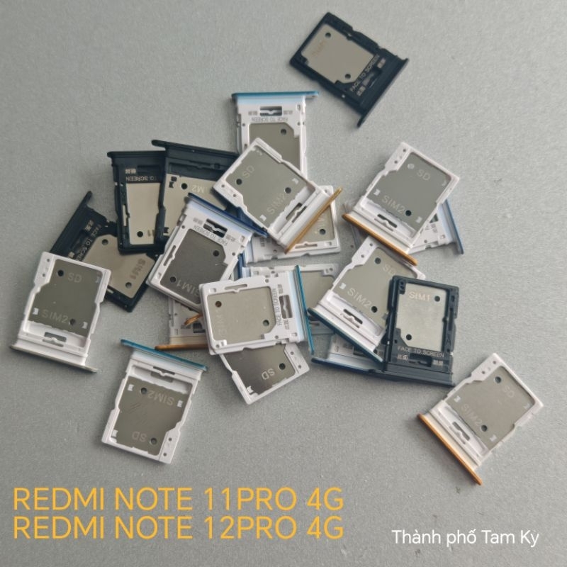 khay sim zin Redmi note 11 pro 4g Redmi note 12 pro 4g | Shopee Việt Nam