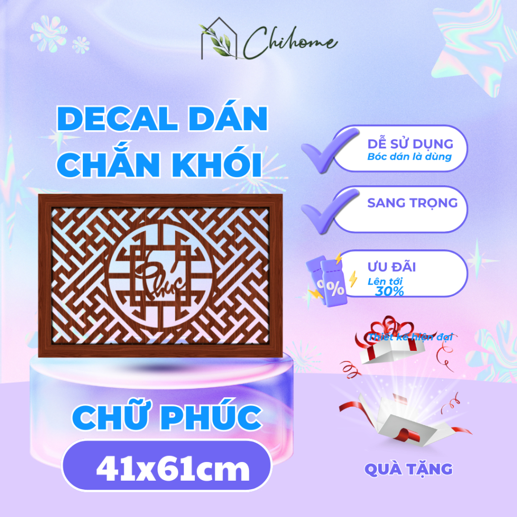[tấm dán chặn khói] Tấm chống khói hương 41x61 nâu Phúc giá rẻ, Hà Nội ...