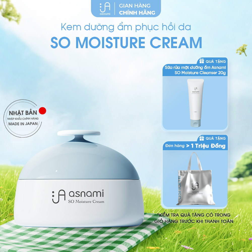 Kem dưỡng ẩm tinh chất cấp ẩm chuyên sâu làm dịu da sáng da phục hồi da ...