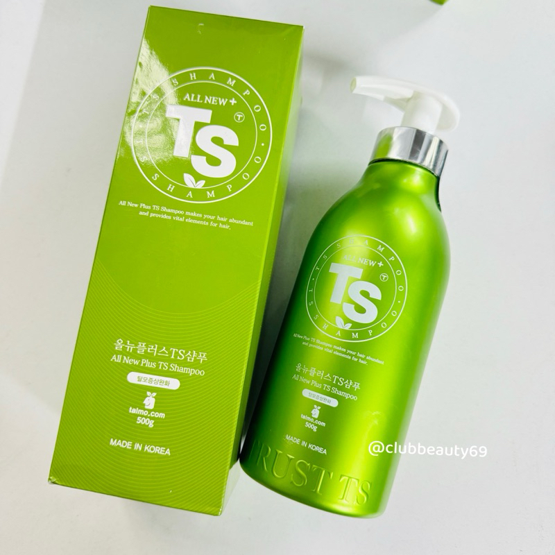 [Chính hãng] Dầu gội đầu TS Shampoo All New ngăn ngừa rụng tóc 500g- 올뉴 TS 샴푸 500g | Shopee Việt Nam