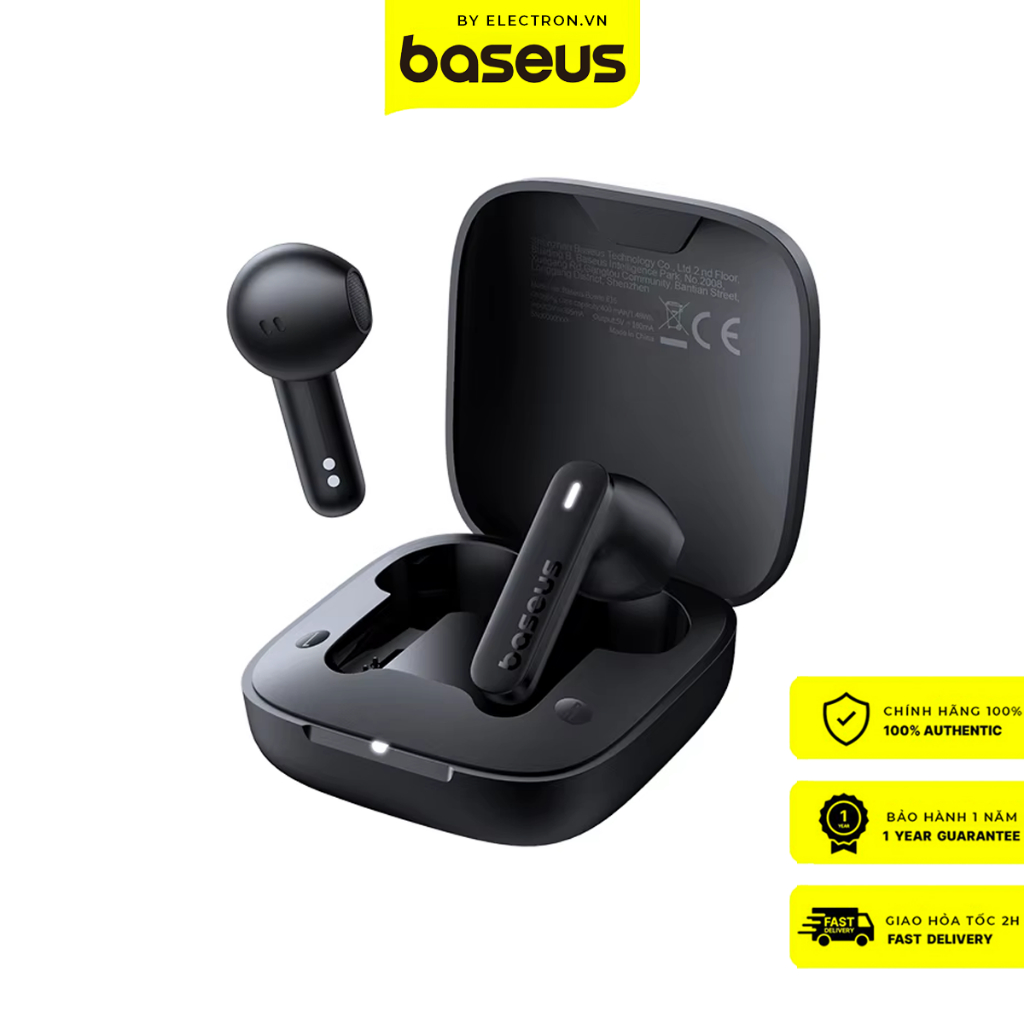 Tai Nghe Không Dây Baseus Bowie E16 (Bluetooth v5.3, TWS, up to 30H ...