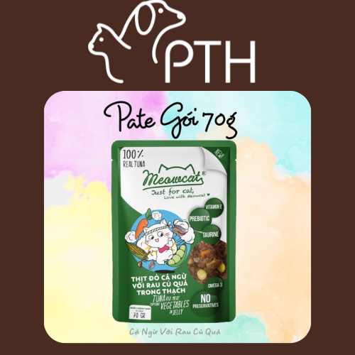 Combo 12 gói pate MEOWCAT 70g cá ngừ kết hợp nhiều vị thơm ngon | Shopee Việt Nam