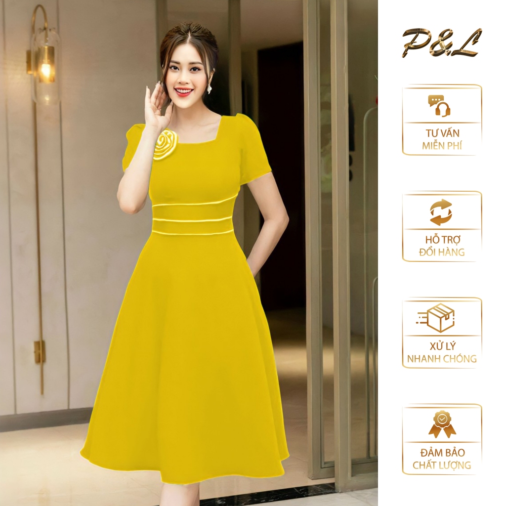 Váy Đầm Dự Tiệc Trung Niên BigSize Đi Cưới Thiết Kế Cao Cấp Đầm Đi Tiệc ...
