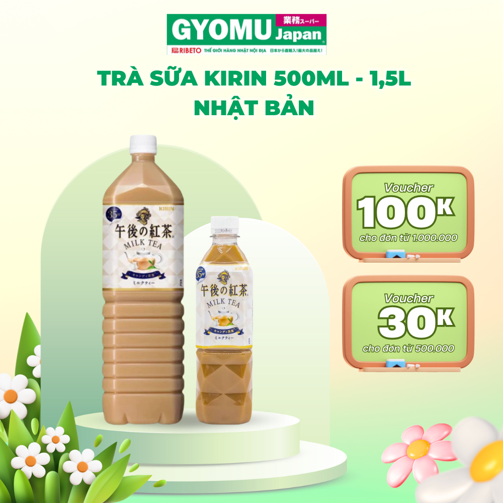 Trà sữa Kirin 500ml - 1,5L - Hàng nội địa Nhật Bản - Gyomu | Shopee Việt Nam