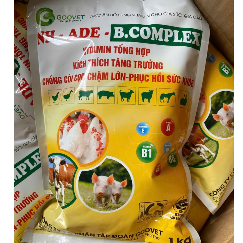 NH-ADE-B.COMPLEX (Mẫu mới)- Vitamin tổng hợp dùng trong chăn nuôi gia ...