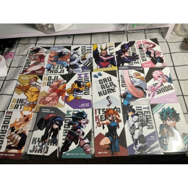 [ Chính hãng ] Card/Thẻ bo góc "Name tag" My hero academia- MHA ...