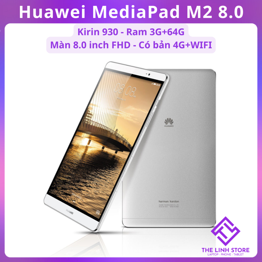 Máy tính bảng Huawei MediaPad M2 màn 8.0 inch - Kirin 930 Ram 3G 64G | Shopee Việt Nam