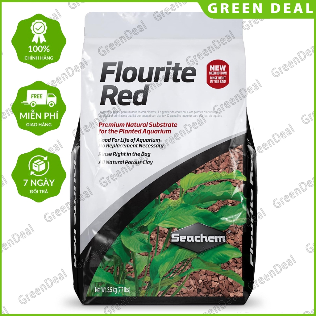 SEACHEM - Flourite Red (Lẻ 1 kg) | Sạn cát trải nền trồng cây thủy sinh ...