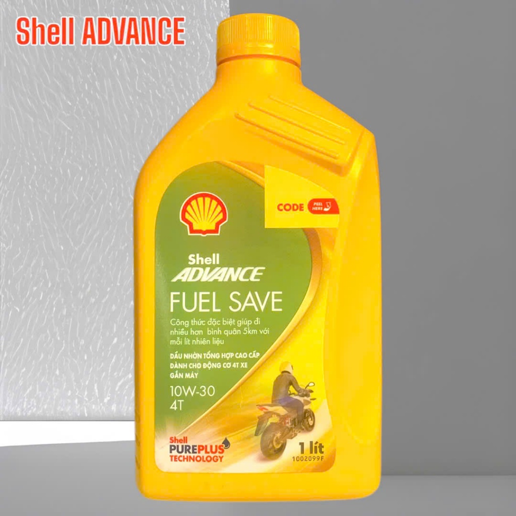 SHELL ADVANCE FUEL SAVE 10W-30 Dung tích 1L | Shopee Việt Nam
