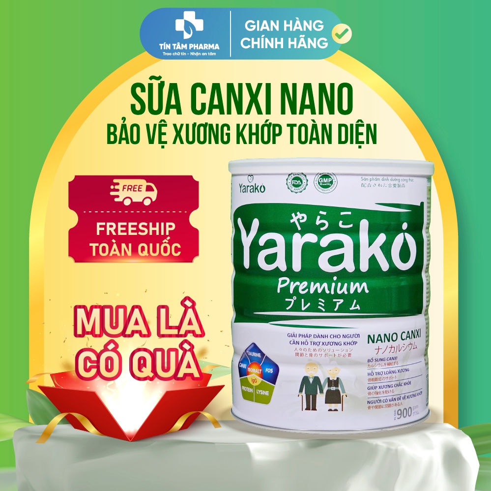 Sữa Canxi Yarako Premium Nano Canxi – Bổ Sung Canxi, Bảo Vệ Xương Khớp | Shopee Việt Nam