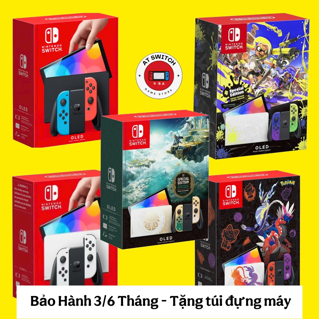 Máy Game Nintendo Switch OLED - NewSeal - 2ND Fullbox | Shopee Việt Nam